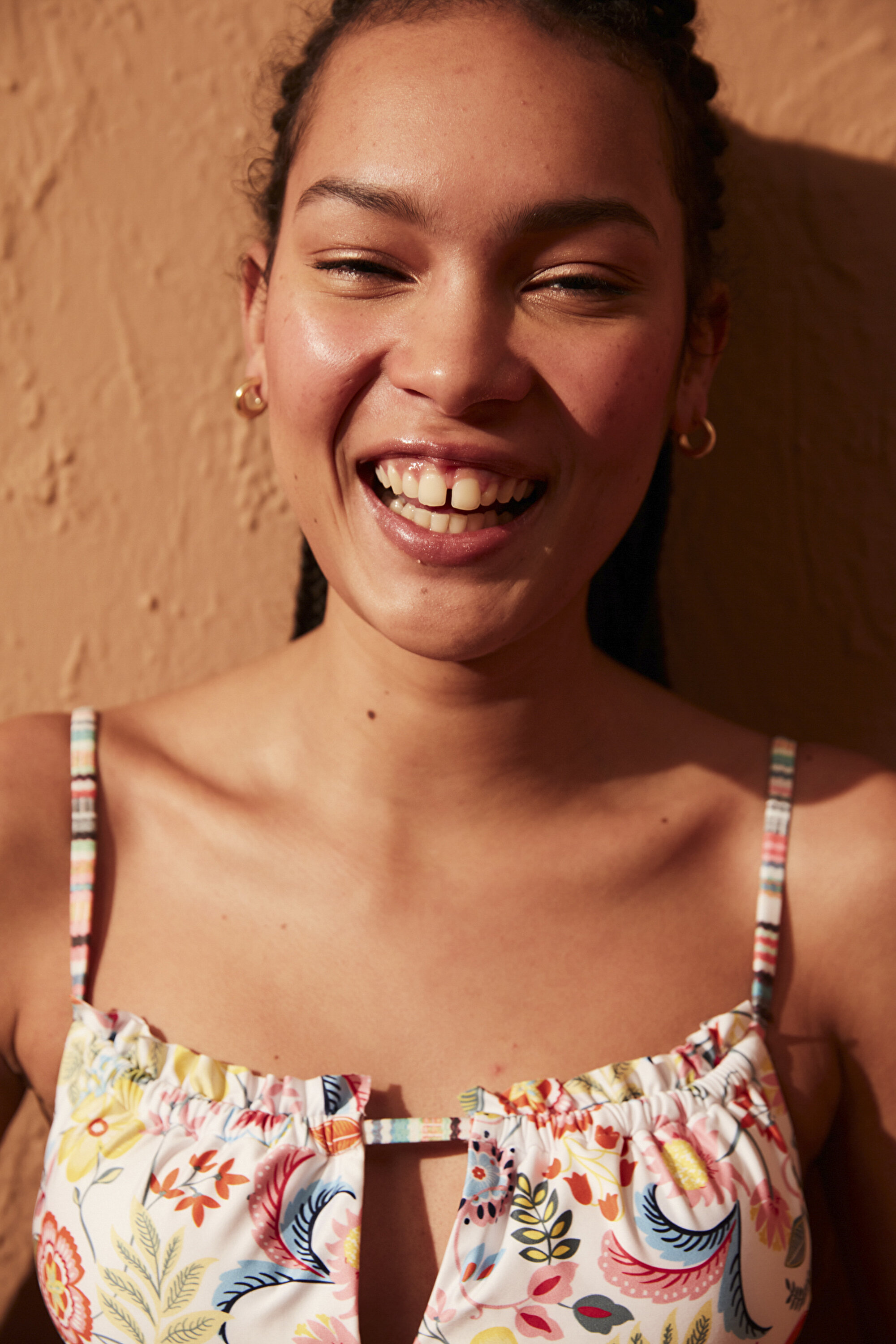 Multi Colour Escape Straplez Bikini Top - Multi Colour - Penti