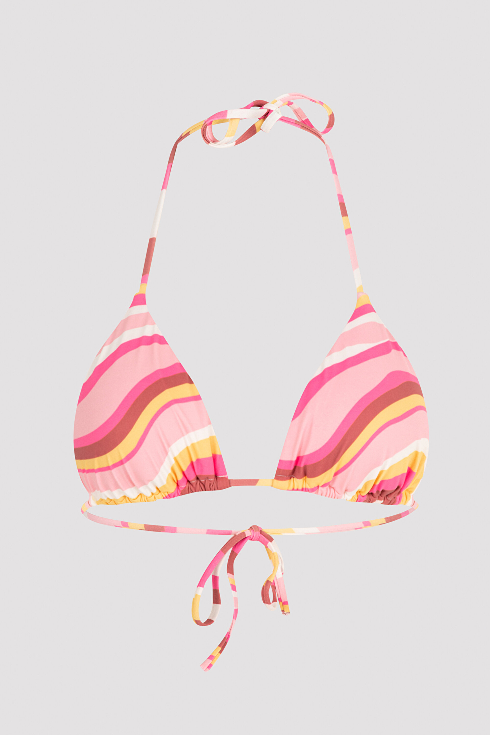 Çok Renkli Linda Triangle Bikini Üstü PL86CMWD22IY-MIX - Çok Renkli - Penti