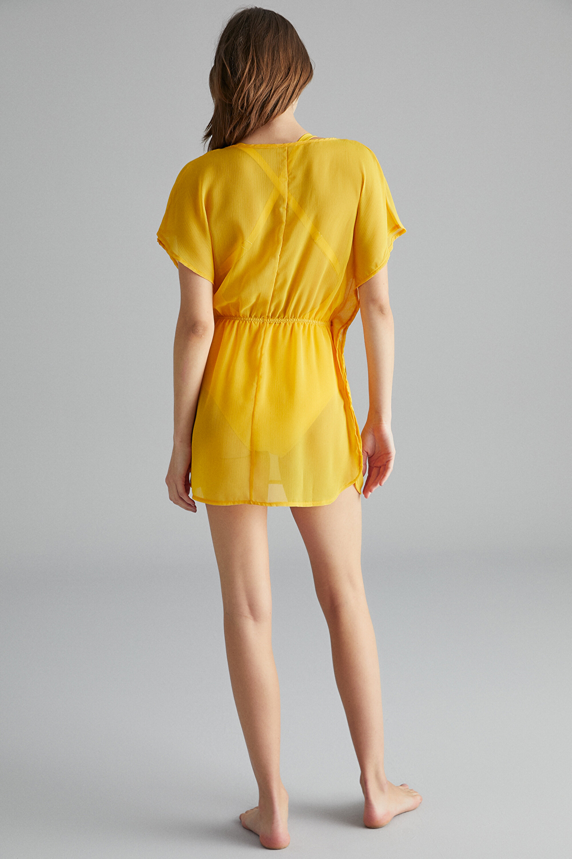 Trim Detail Kaftan PLBCVKTM19IY-SFN - Safran - Penti