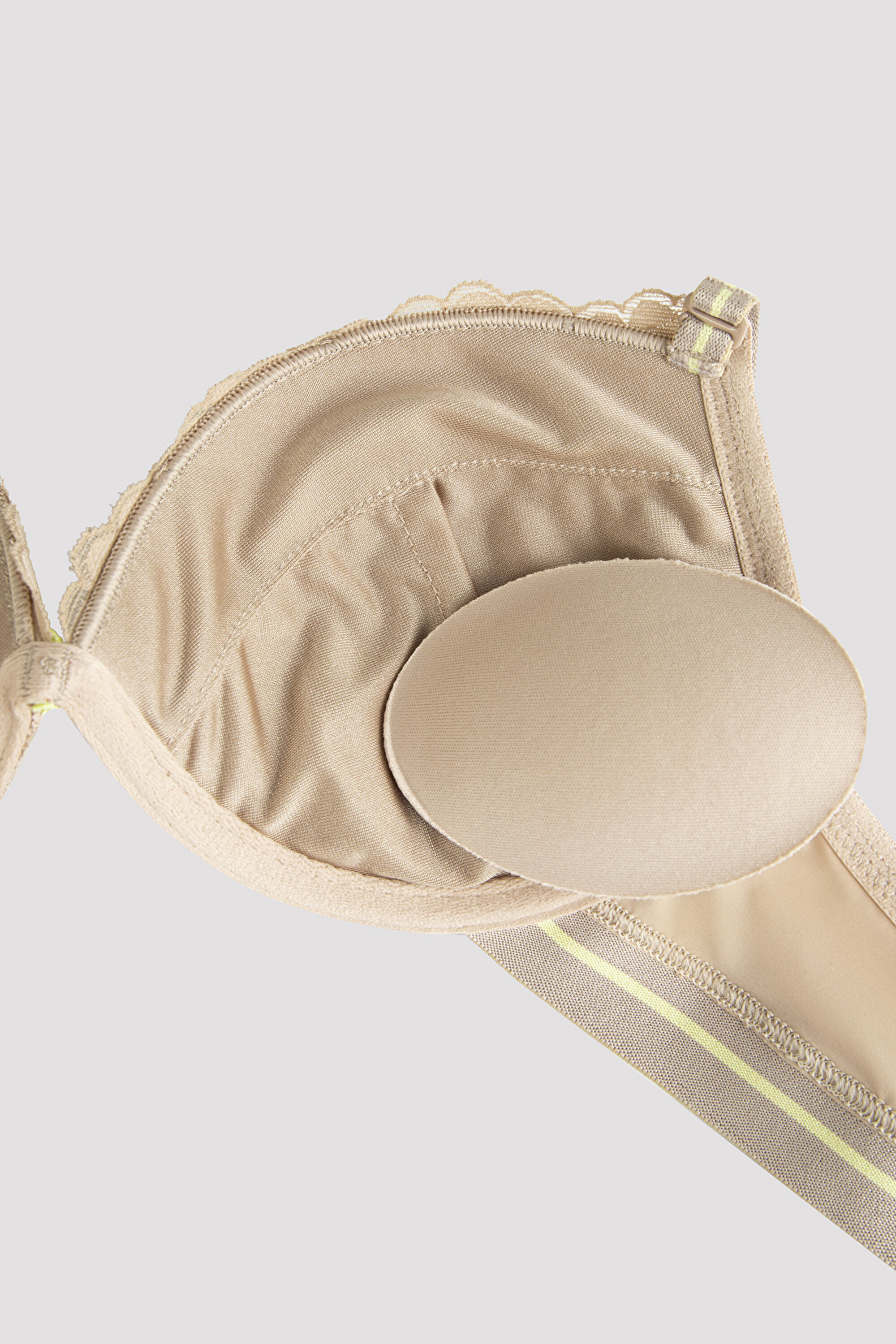 Wowbra Dantelli Sütyen PLZWJZ1P23IY-LTT - LATTE - Penti