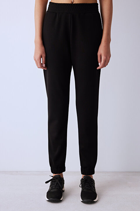 Siyah Yüksek Bel Silky Touch Eşofman Altı PHT0GYSE24SK-BK3 - Siyah - Penti