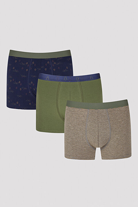 Man Pines 3in1 Boxer PL6XKWV923SK-MIX - MIX - Penti