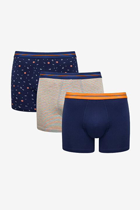 Erkek BTS 3lü Boxer PLPPBHS624SK-NV43 - Penti