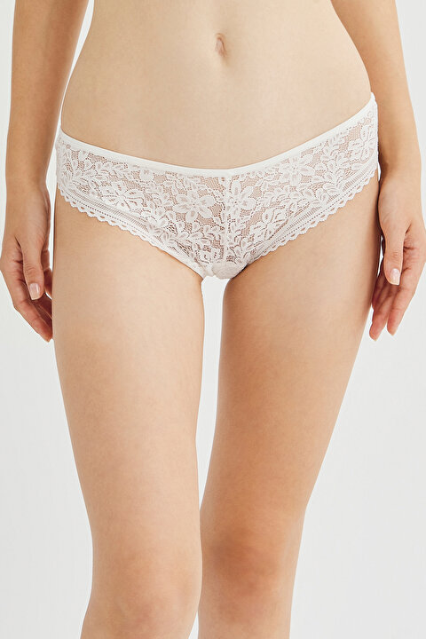 Passion Lace Brazilian PLX695TR20SK-RBZ - White - Penti
