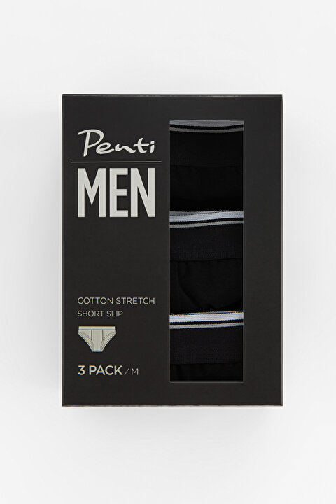 Basic Tape 3in1 Short Slip PLZGDJ1D20SK-BK3 - Black - Penti