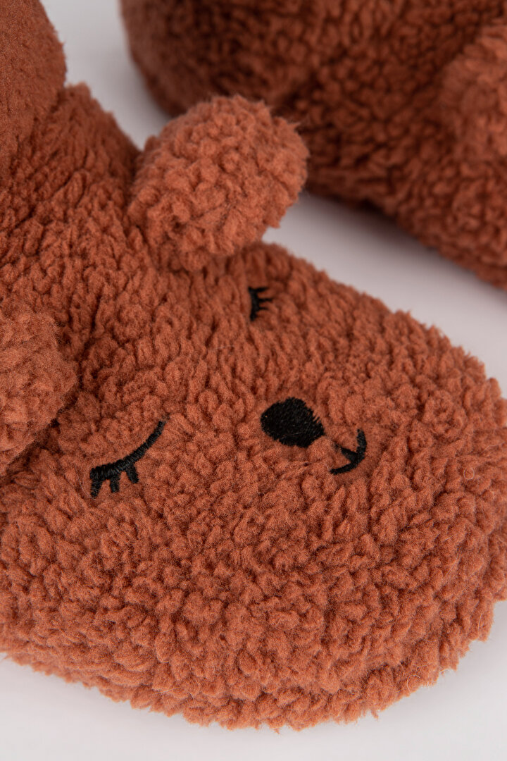 Kahverengi Teddy Bear Bot PNJILXYW21SK-BN24 - Açık Kahverengi - Penti